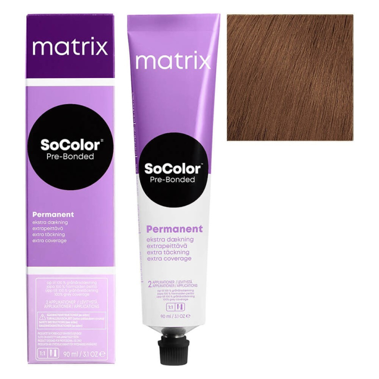 Matrix SOCOLOR Extra Coverage 507N Крем-краска для седых волос Блонд ...